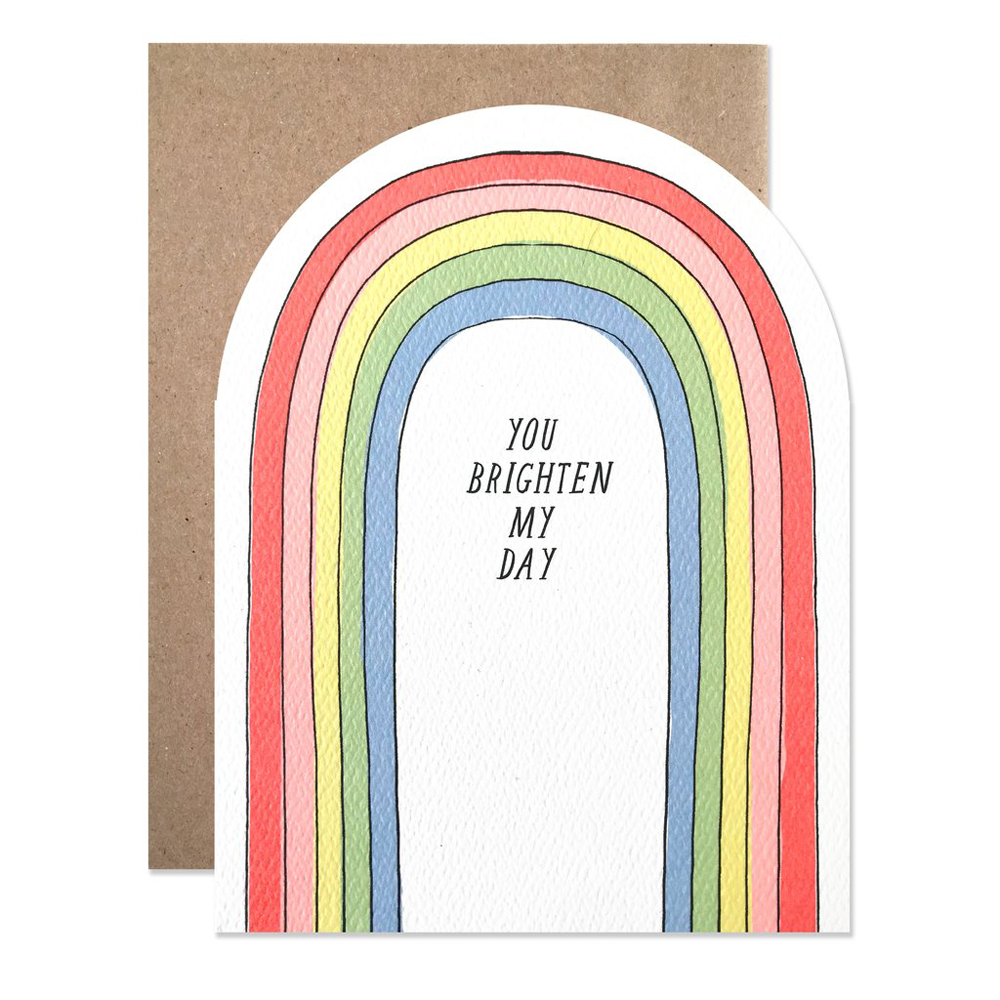 You Brighten My Day Card by Hartland – Little Otsu