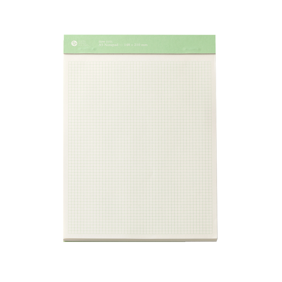 A5 Grid Notepad by Craft Design Technology – Little Otsu