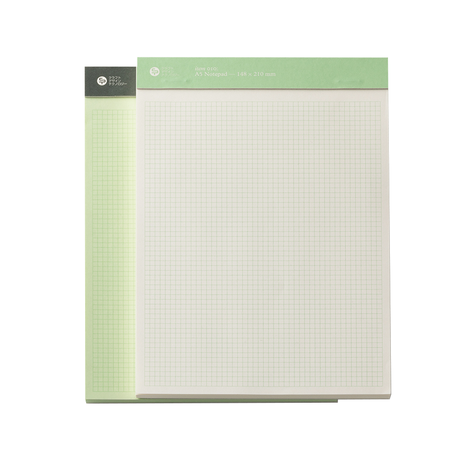A5 Grid Notepad by Craft Design Technology – Little Otsu