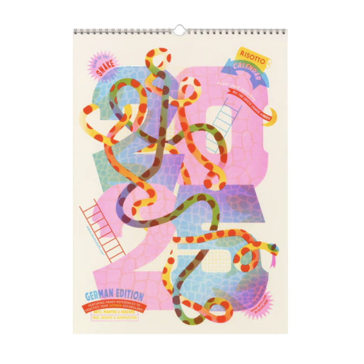 2025 Wall Calendar by Risotto – Little Otsu