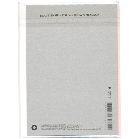 Steph Baxter Happy Happy Happy Card by Lagom Design – Little Otsu