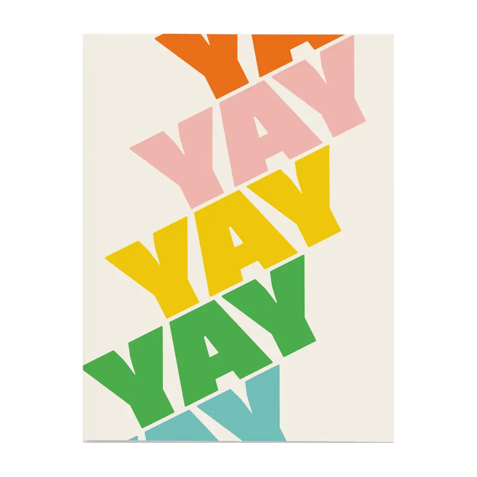 Yay Yay Yay Card by paper&stuff – Little Otsu